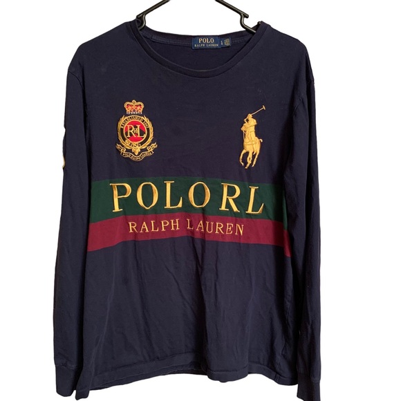 Polo Ralph Lauren | Shirts | Polo Ralph Lauren Mens Long Sleeve Tshirt ...